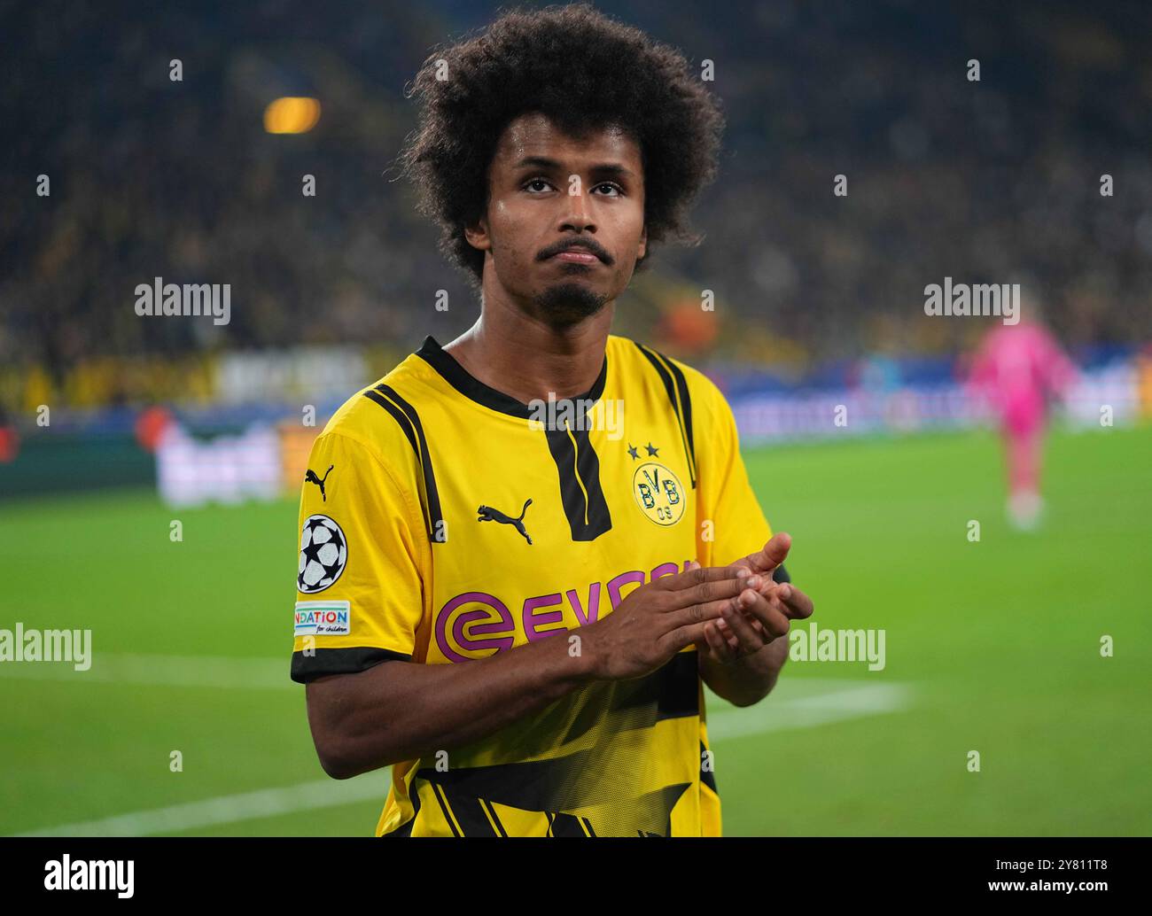 Signal Luna Park, Dortmund, Germany. 01st Oct, 2024. Karim Adeyemi of ...