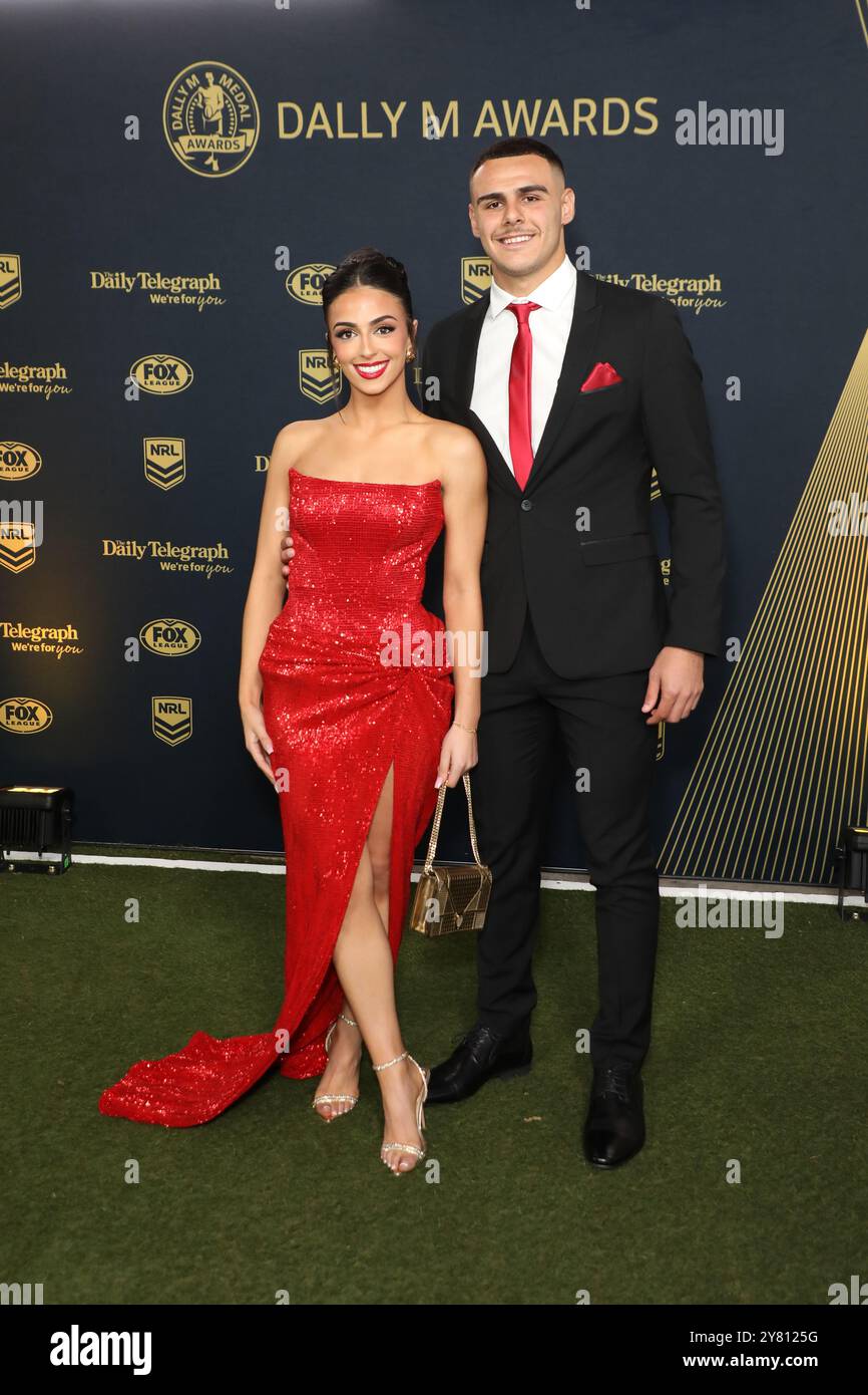 Sydney, Australia. 2nd October 2024. Tbc and Jacob Kiraz of the ...