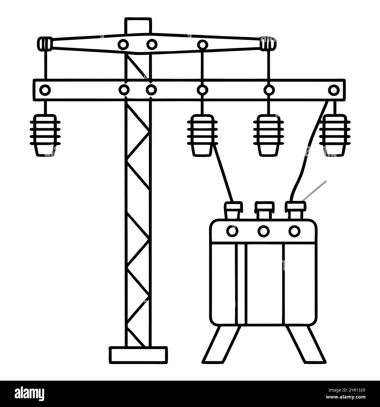 Power Transformer Clip Art