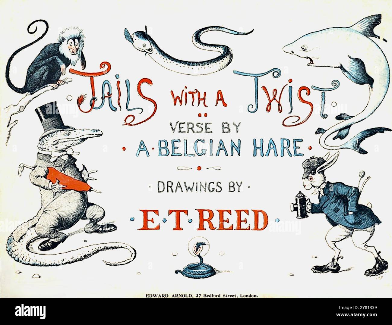 Edward Tennyson Reed - Tails with a Twist - Verse by Belgian Hare Stock ...