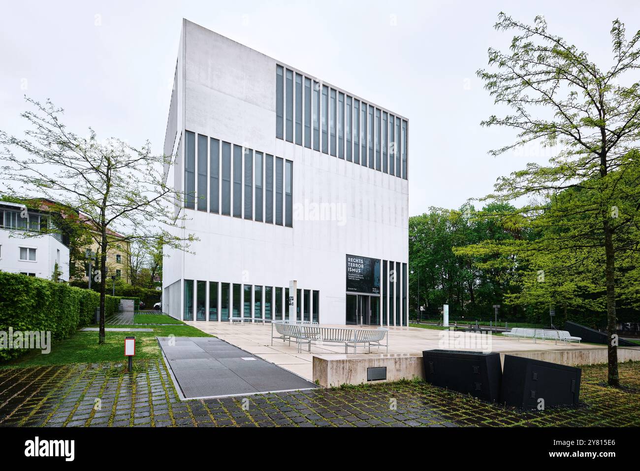 Munich, Germany - April 17, 2024: Documentation Center for the History of National Socialism in ...