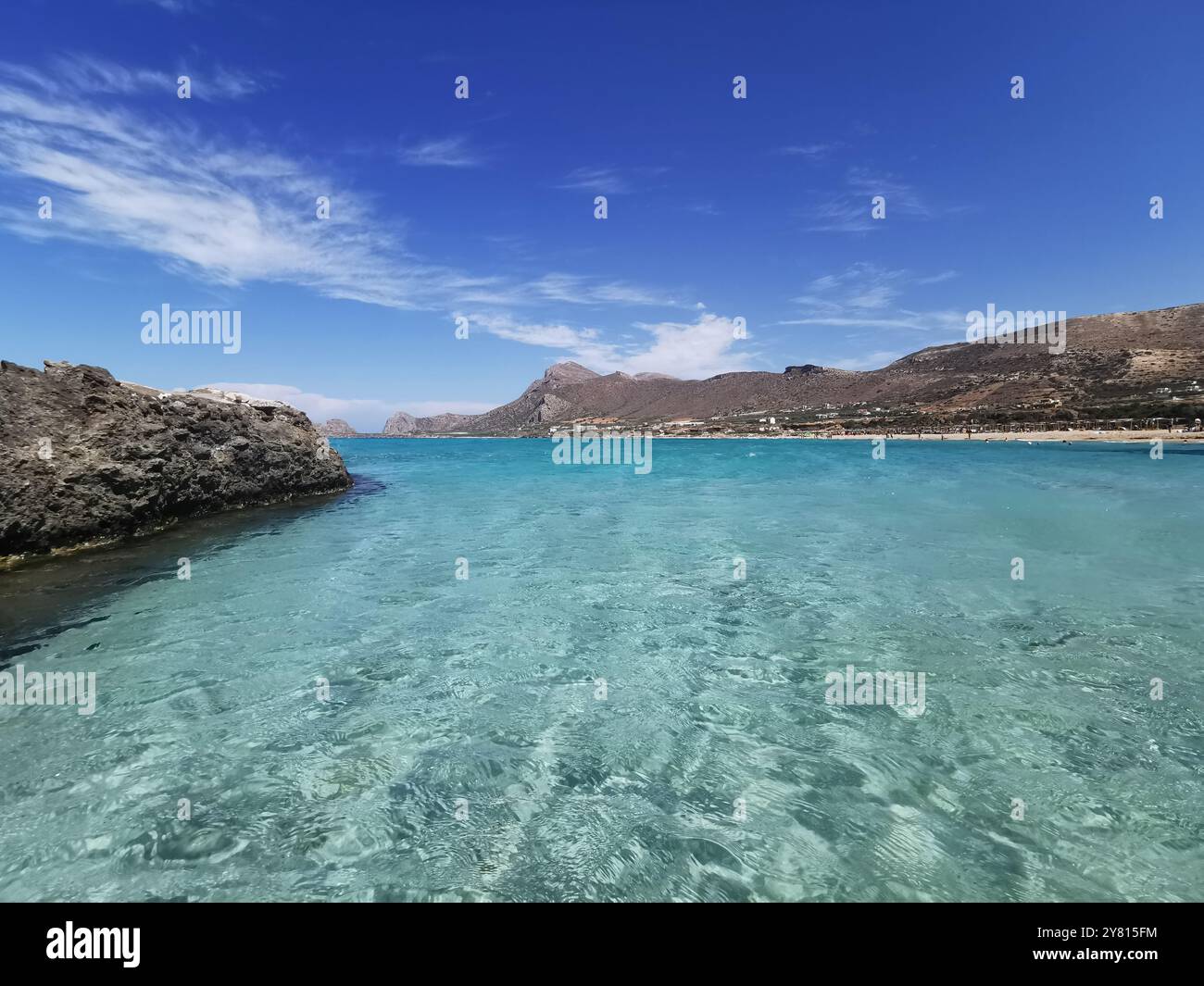 Falassarna, Greece. 10th Sep, 2024. The Falassarna Beach. Falasarna ...