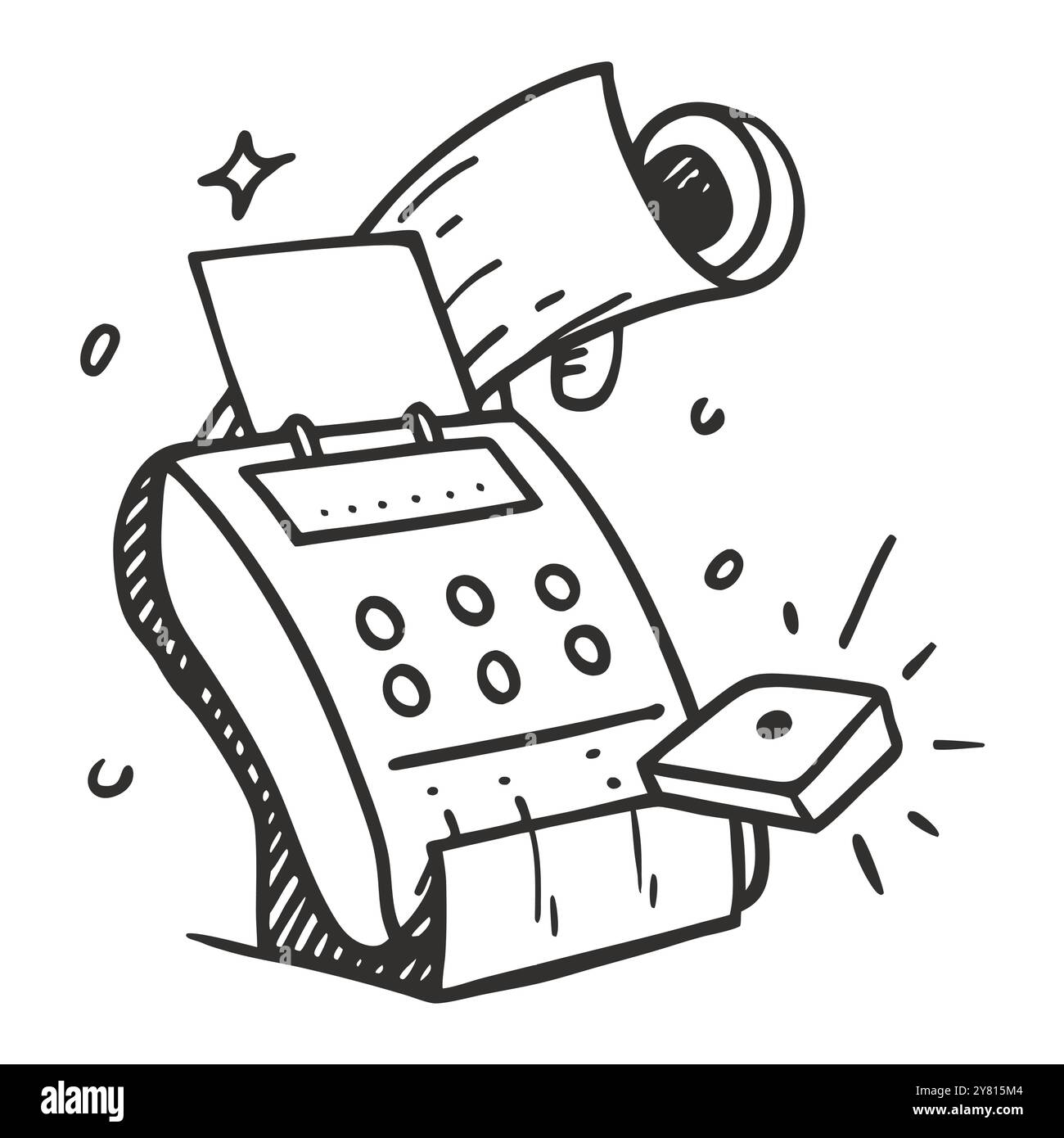 Minimalist purchase receipt hi-res stock photography and images - Alamy