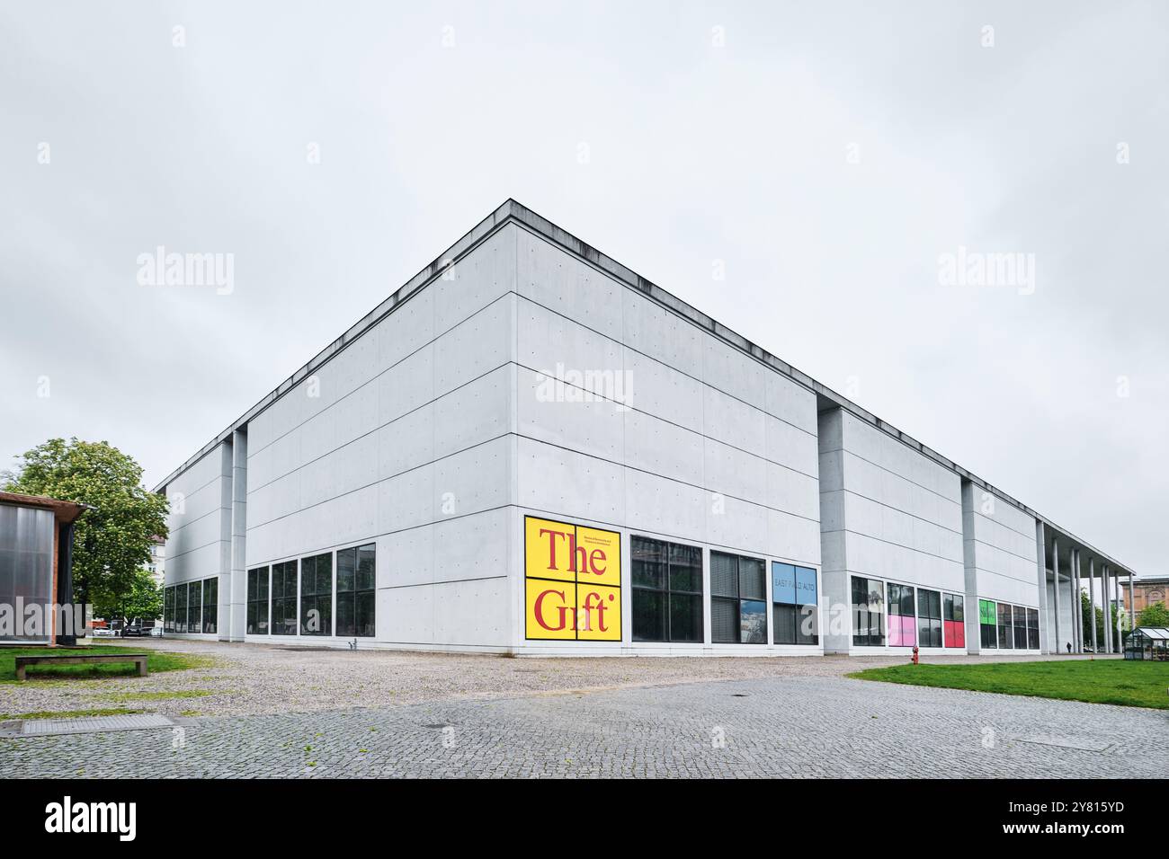Munich, Germany - April 18, 2024: The Architekturmuseum and The ...