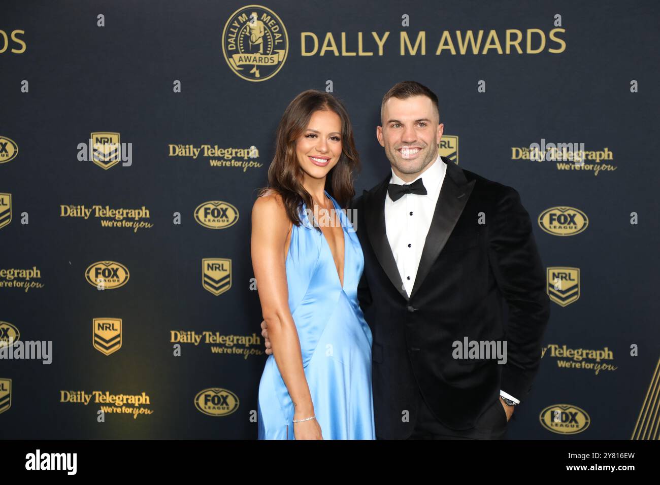 Sydney, Australia. 2nd October 2024. James Tedesco of the Roosters and ...