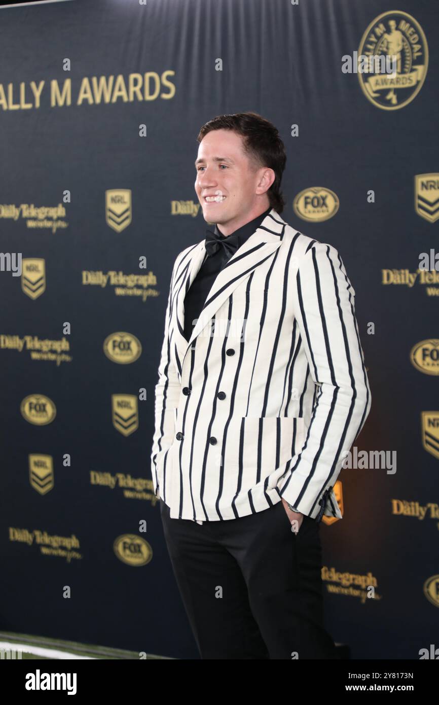 Sydney, Australia. 2nd October 2024. Cooper Johns on the red carpet at ...