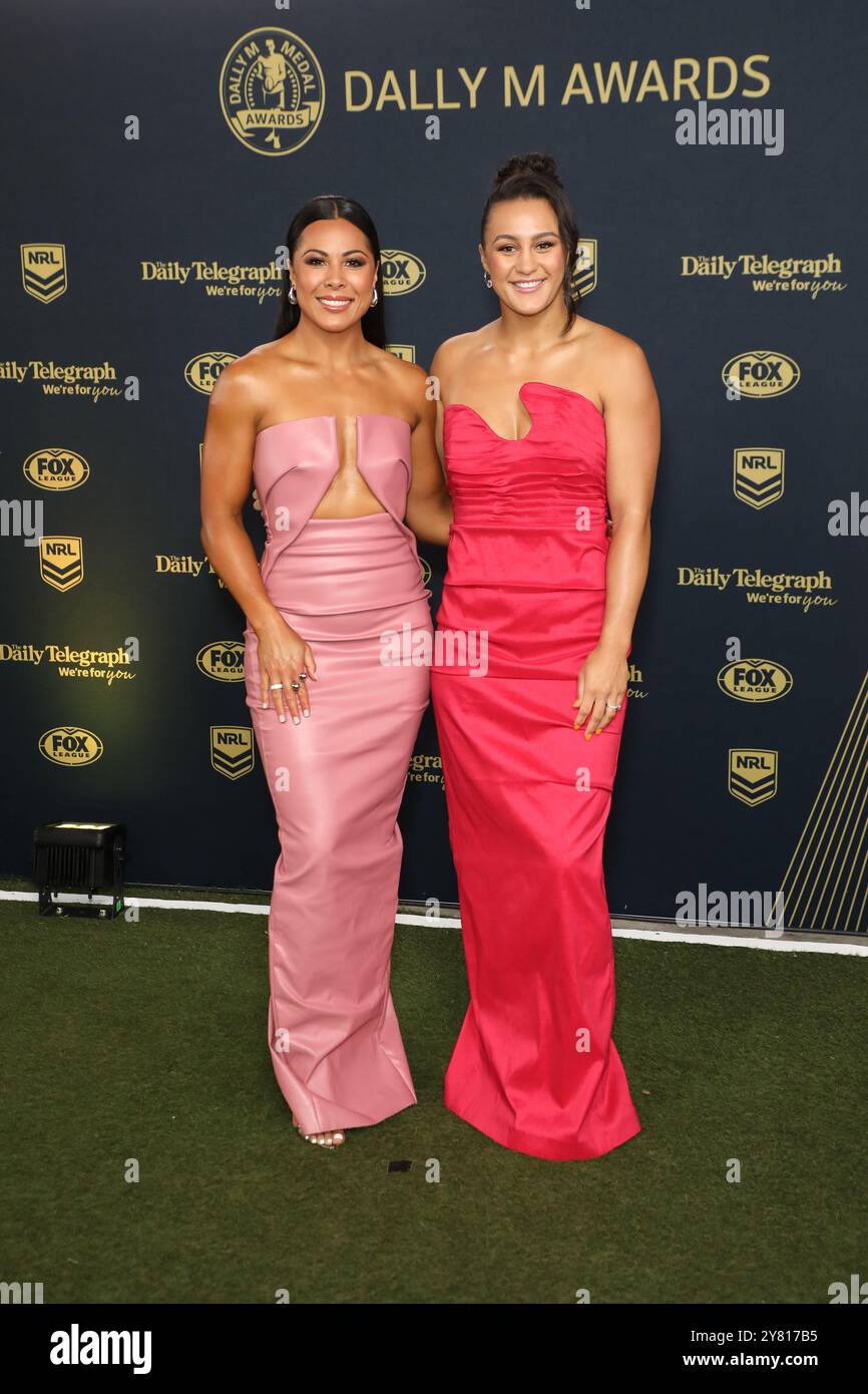 Sydney, Australia. 2nd October 2024. Tiana Penitani of the Sharks and ...