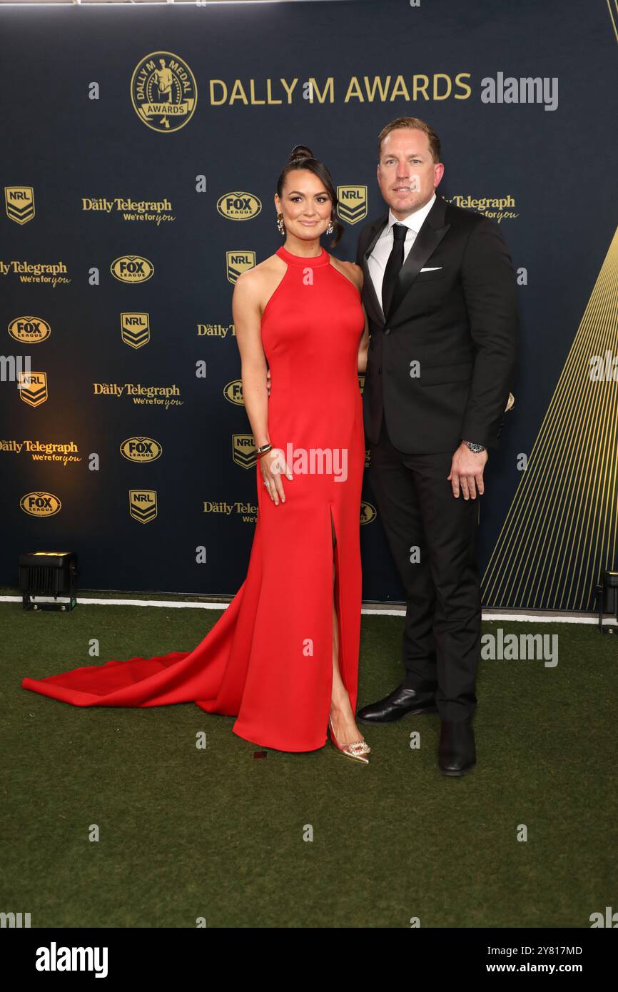 Sydney, Australia. 2nd October 2024. Laura Aubusson and Mitch Aubusson ...