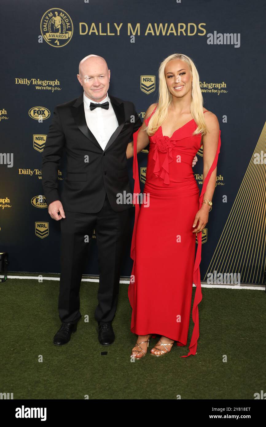 Sydney, Australia. 2nd October 2024. Tbc and Jasmin Strange of the ...