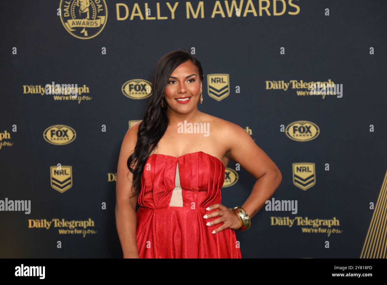 Sydney, Australia. 2nd October 2024. Mahalia Murphy of the Eels on the ...