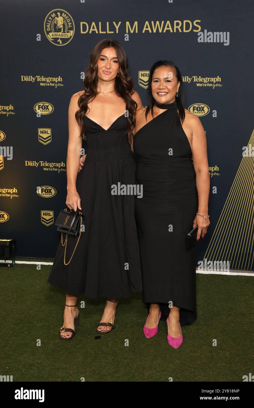 Sydney, Australia. 2nd October 2024. Olivia Kernick of the Roosters and ...