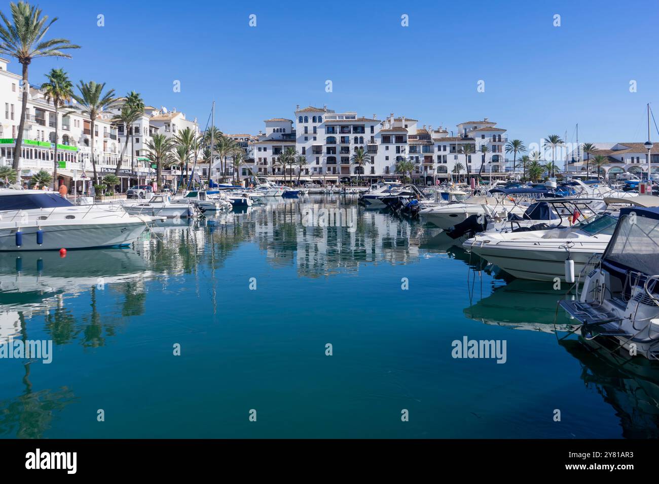 port of La Duquesa in the municipality of Manilva, Andalusia Stock ...