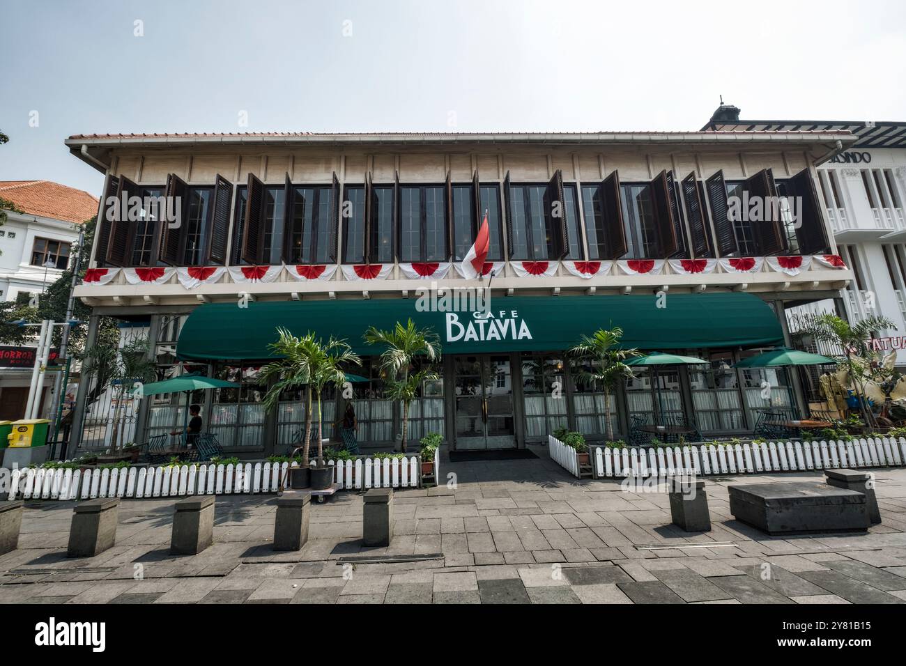 Cafe Batavia, Jakarta, Indonesia, Asia Stock Photo - Alamy