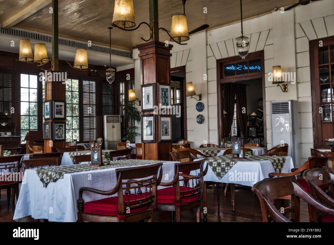 Cafe Batavia, Jakarta, Indonesia, Asia Stock Photo - Alamy