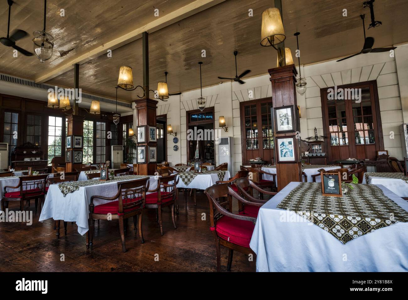 Cafe Batavia, Jakarta, Indonesia, Asia Stock Photo - Alamy