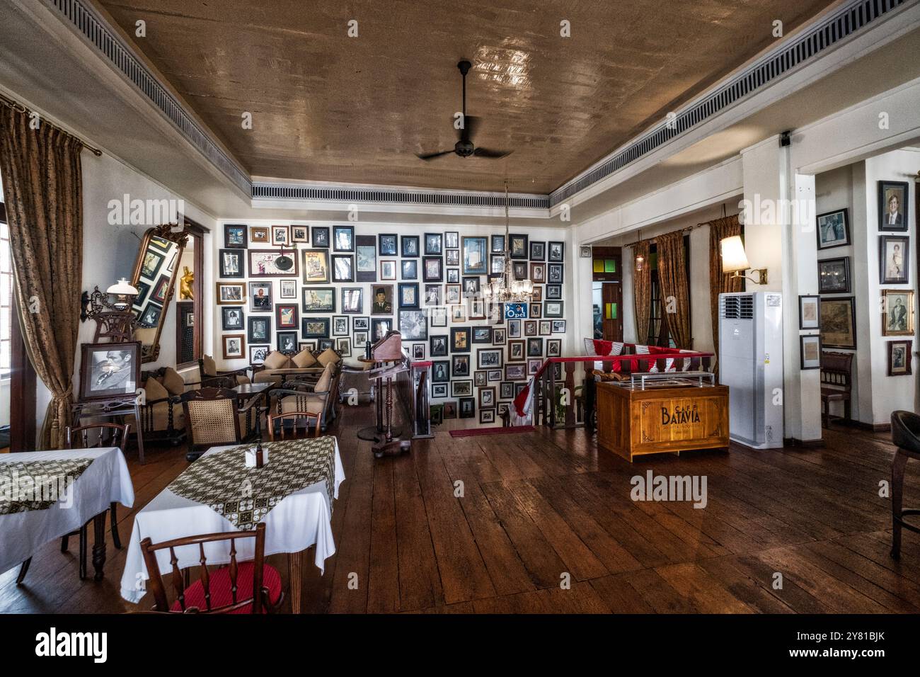 Cafe Batavia, Jakarta, Indonesia, Asia Stock Photo - Alamy