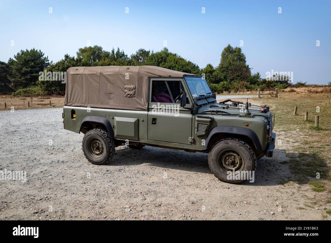 Land rover long wheel base hi-res stock photography and images - Alamy