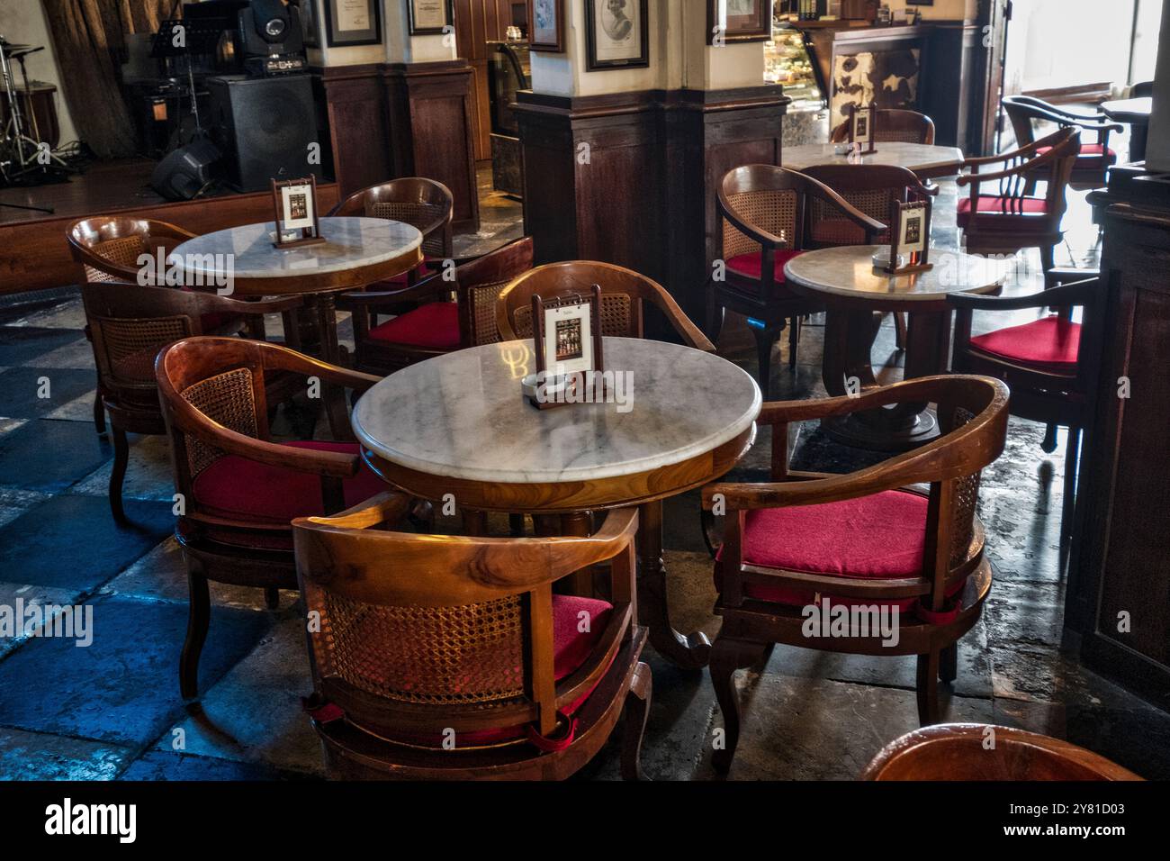 Cafe Batavia, Jakarta, Indonesia, Asia Stock Photo - Alamy