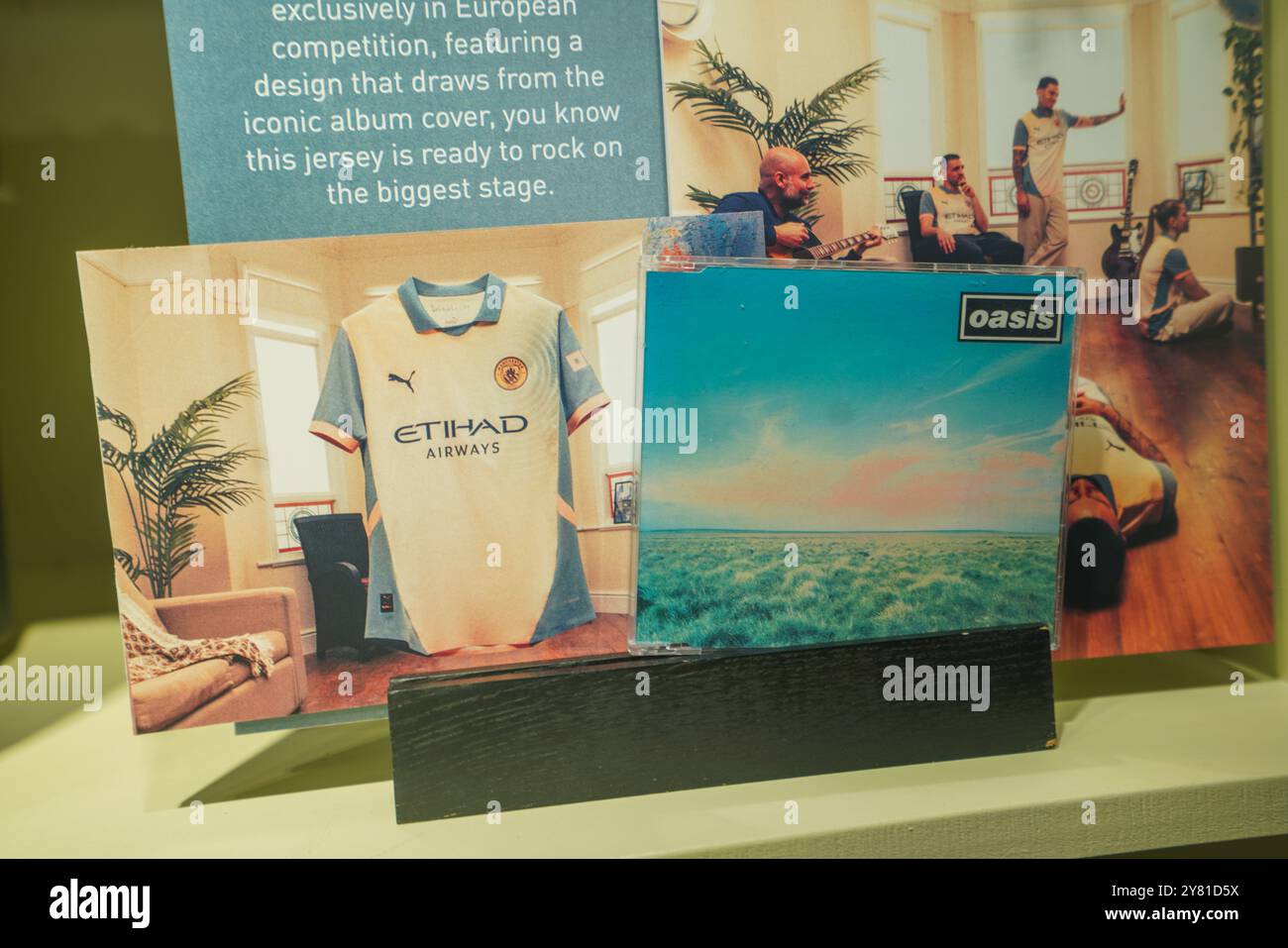 London, UK. 2 October 2024 .The Manchester City Fourth Kit for 2024-25 ...