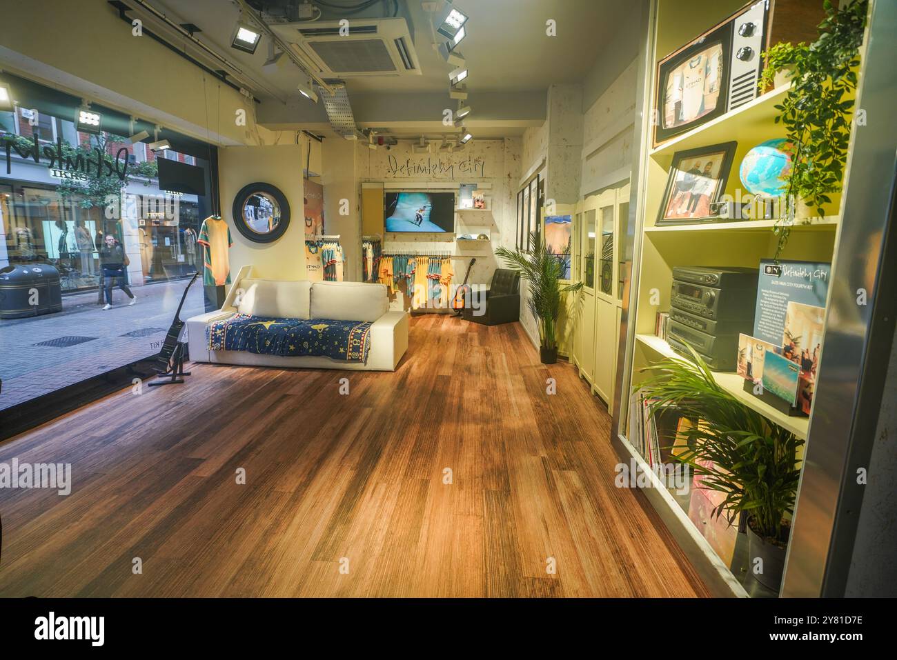 London, UK. 2 October 2024 . The album Definitely Maybe by Oasis is ...