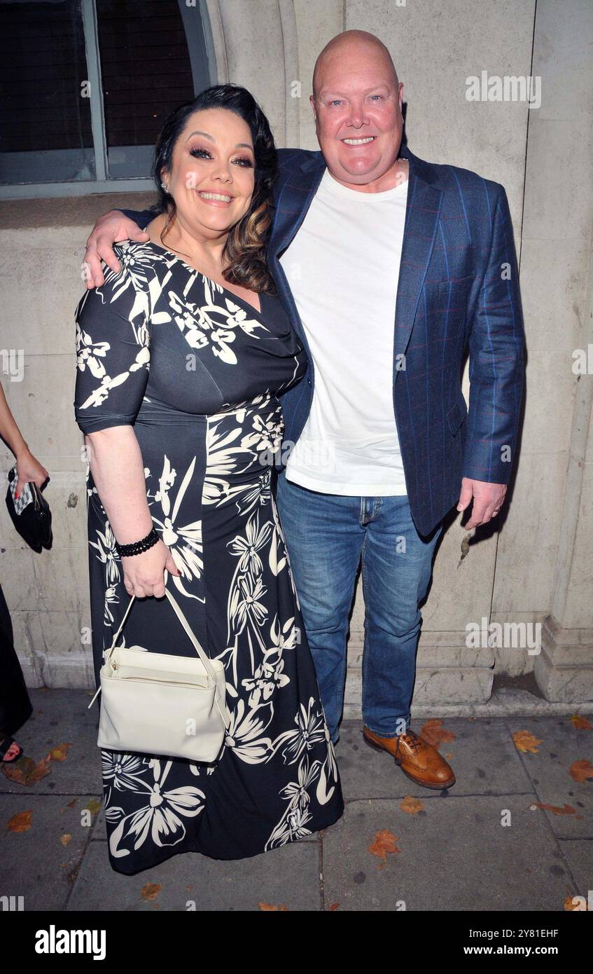 Lisa Riley and Dominic Brunt at the Inside Soap Awards 2024, Salsa ...