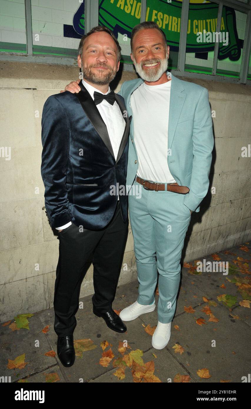 Peter Ash and Daniel Brocklebank at the Inside Soap Awards 2024, Salsa ...