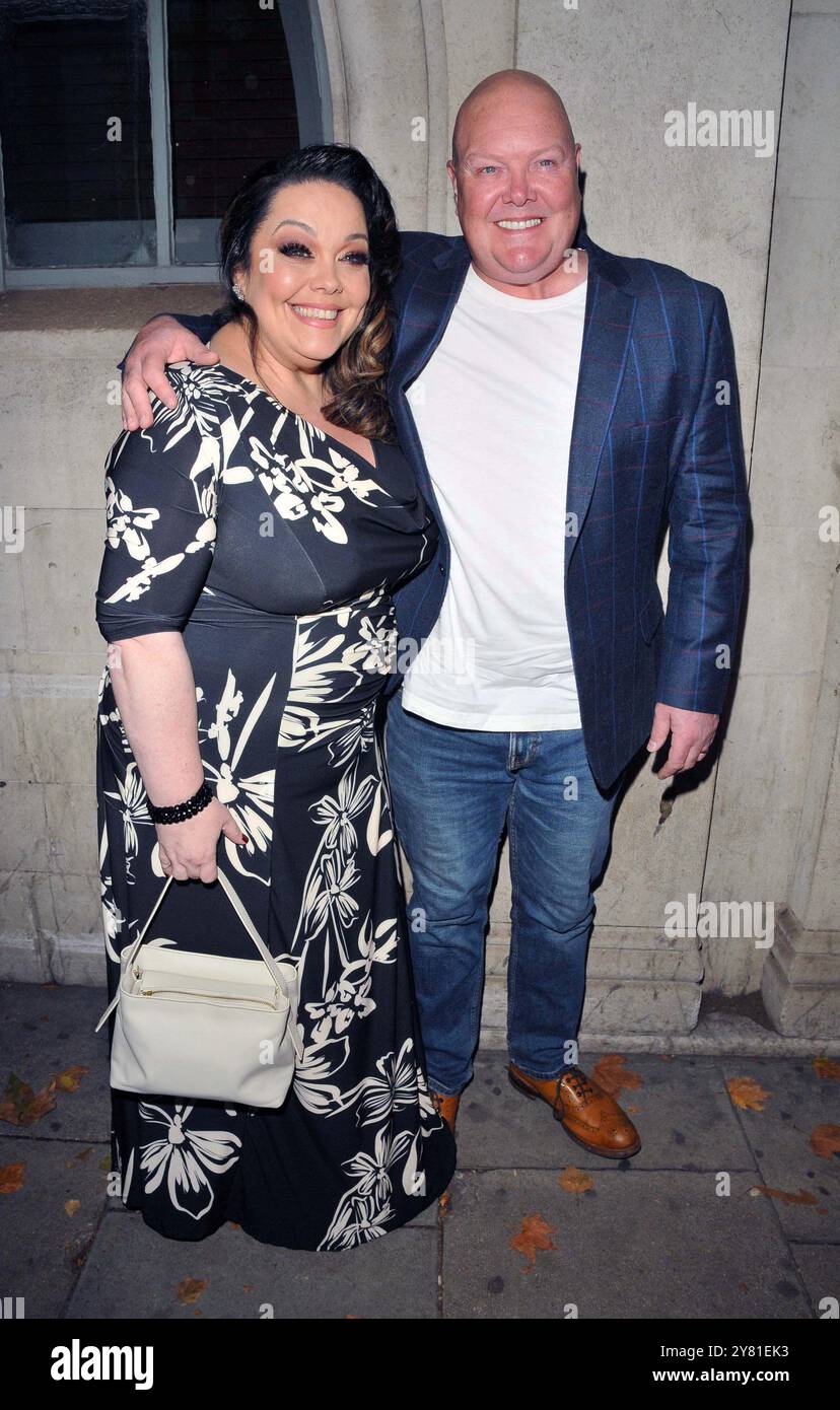 Lisa Riley and Dominic Brunt at the Inside Soap Awards 2024, Salsa ...