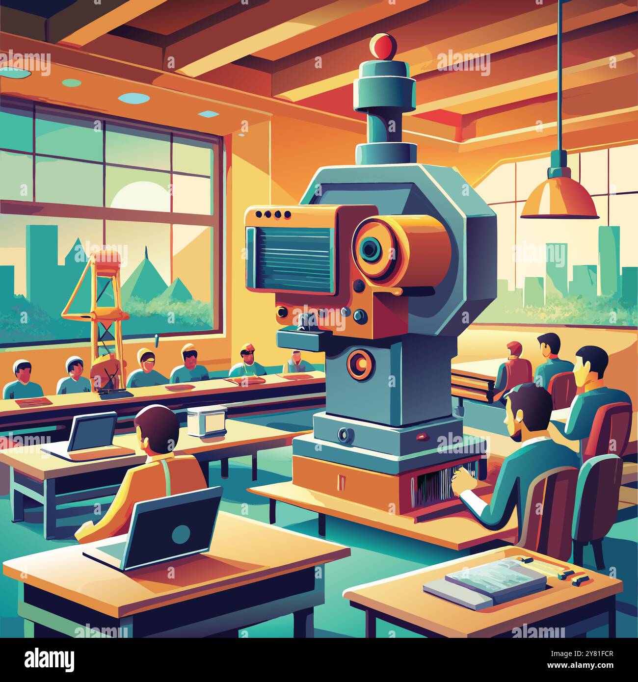 Classroom technology trends Stock Vector Images - Alamy