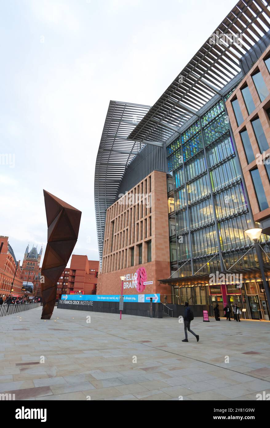 The Francis Crick Institute, a biomedical research centre on Midland ...