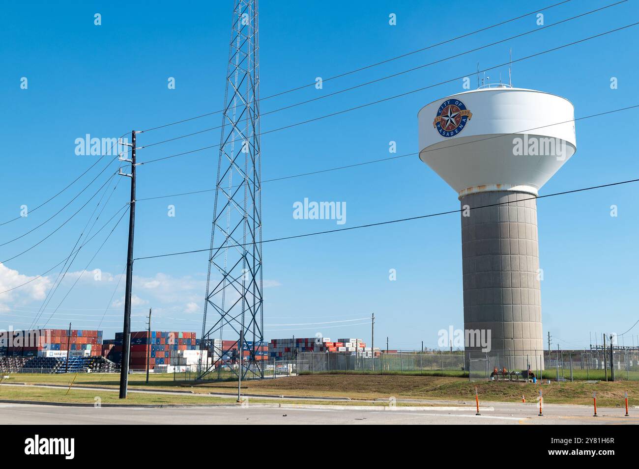 Bayport container terminal hi-res stock photography and images - Alamy
