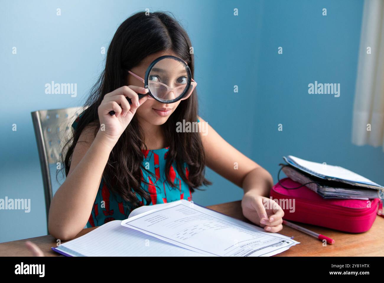 Goiania, Goias, Brazil – Setembro 20, 2024: A girl, child, wearing ...