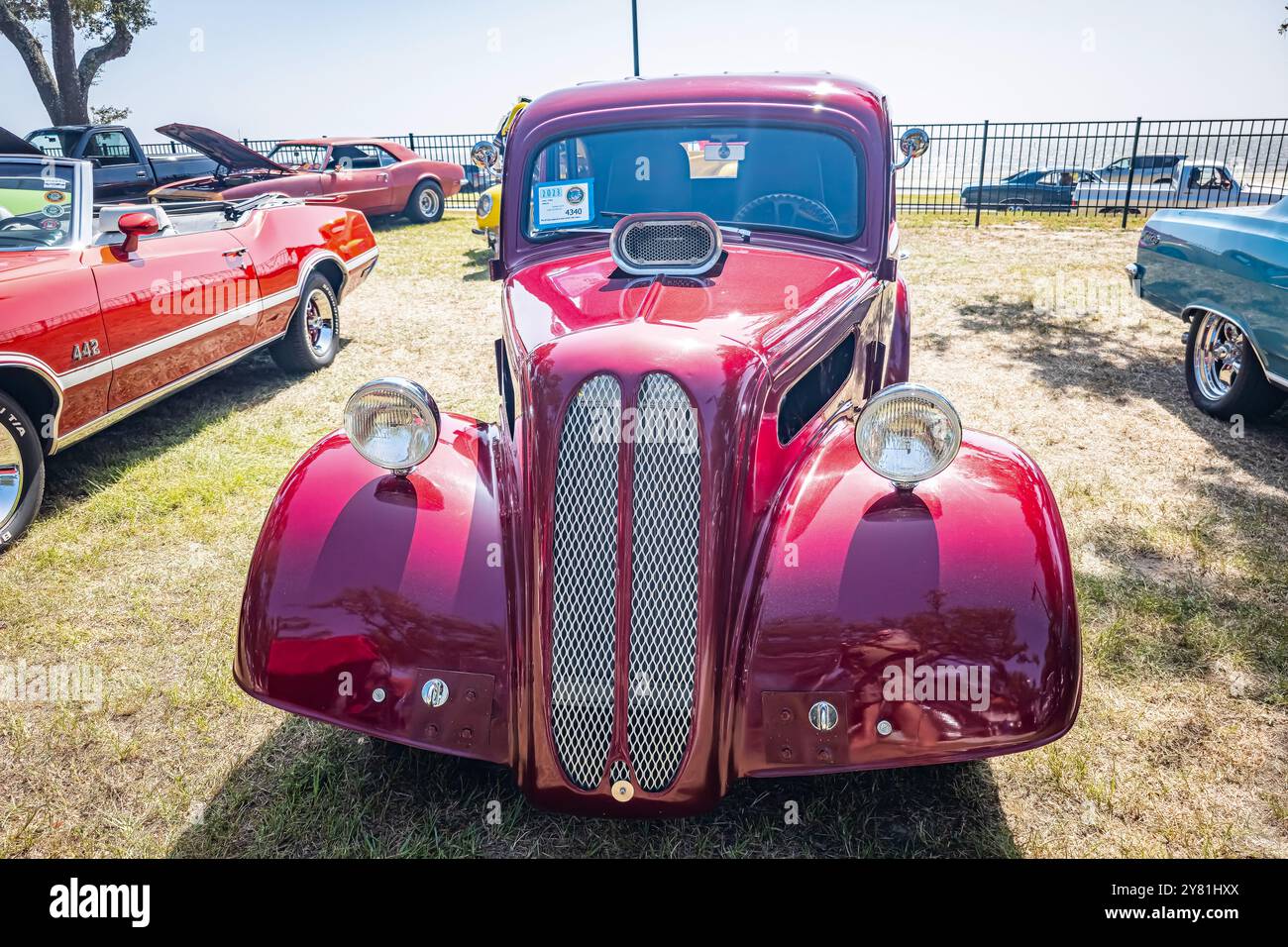 Gulfport, MS - October 03, 2023: High perspective front corner view of ...