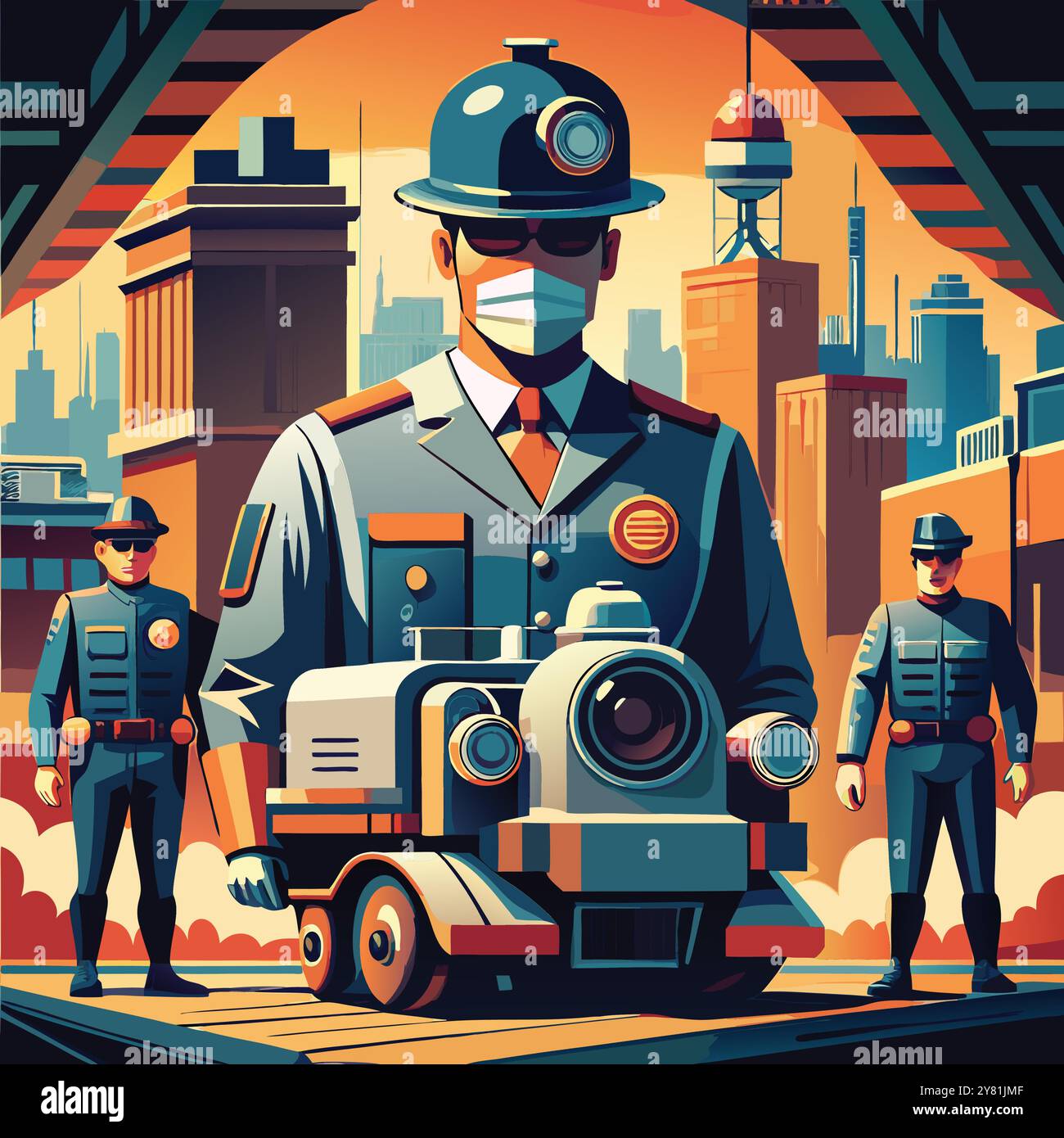 Metropolis film poster hi-res stock photography and images - Alamy