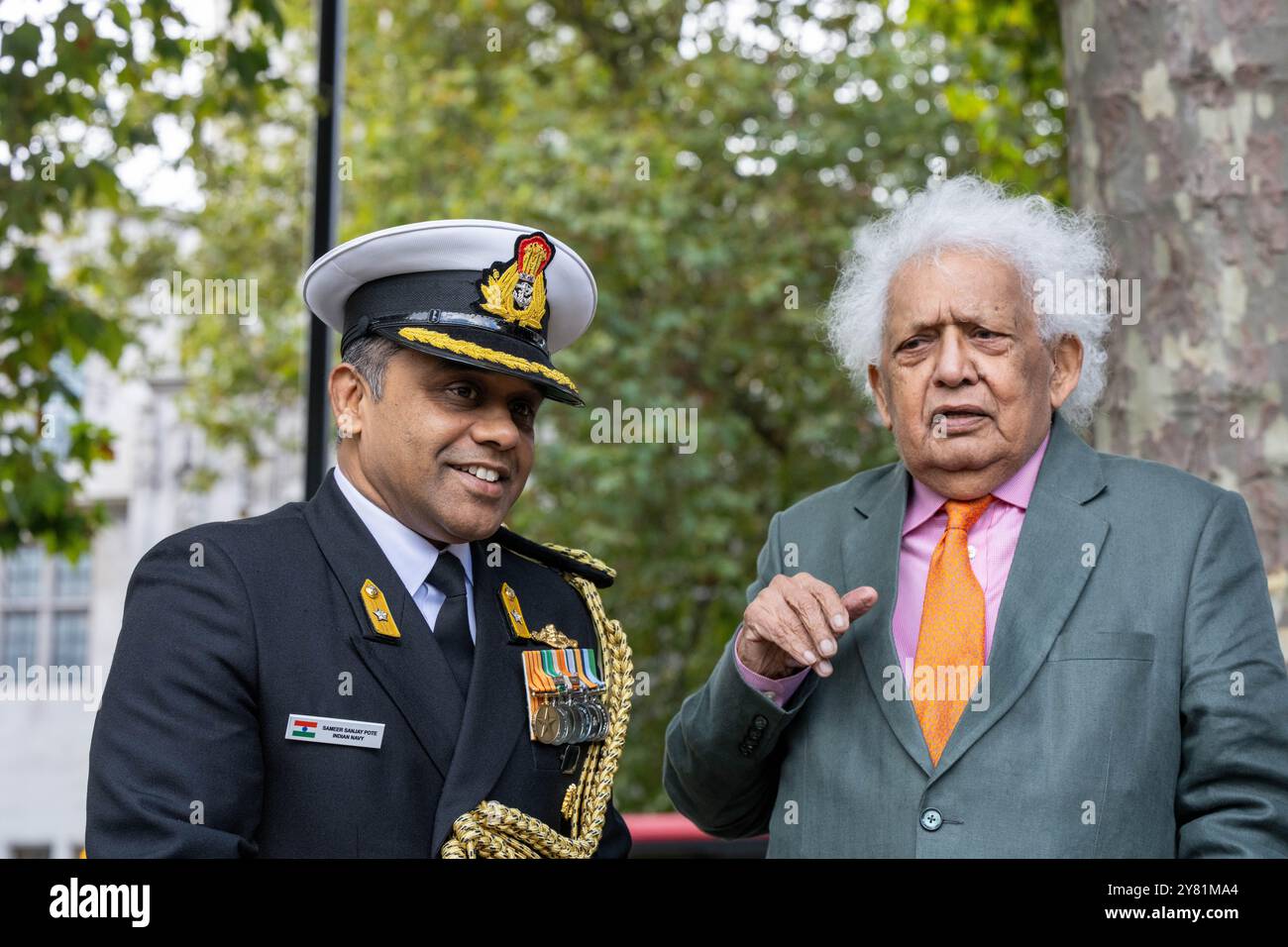 London, UK. 2nd Oct, 2024. Mahatma Gandhi's birthday, 2 October ...
