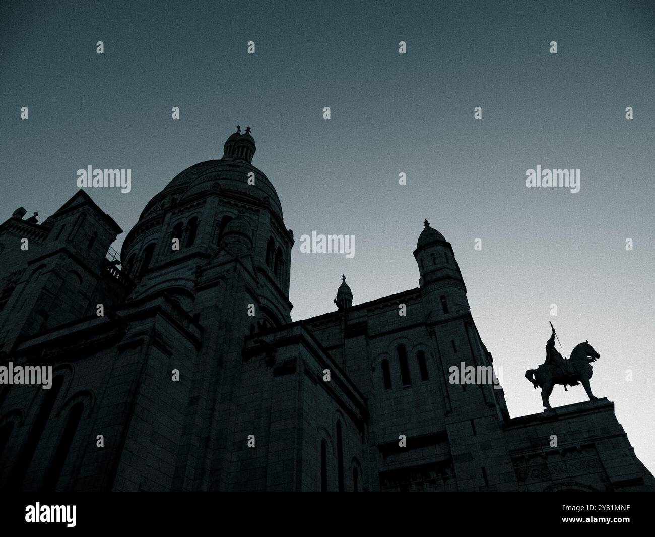 Saint Louis (Louis IX), Statue, The Basilica of Sacré-Cœur, Montmartre ...