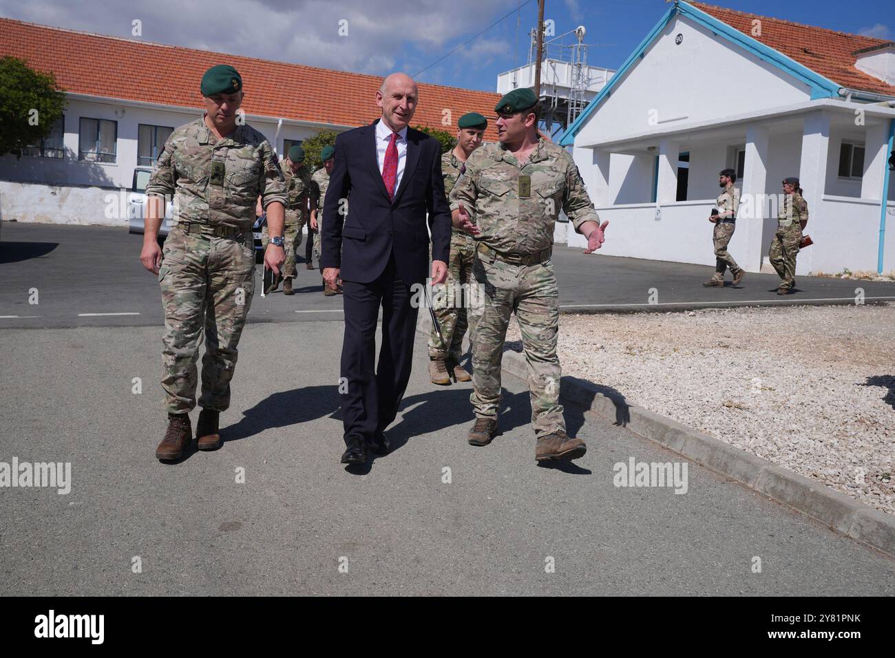 Defence Secretary John Healey visits Joint Forces service personnel at ...