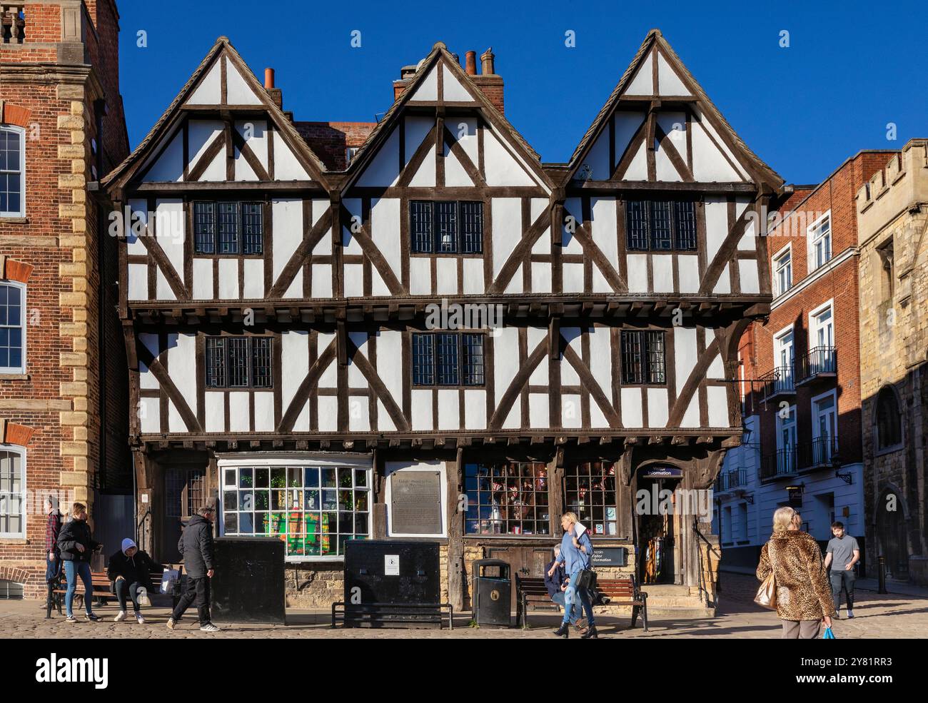 Lincoln, a city in the East Midlands, known for the medieval Lincoln ...