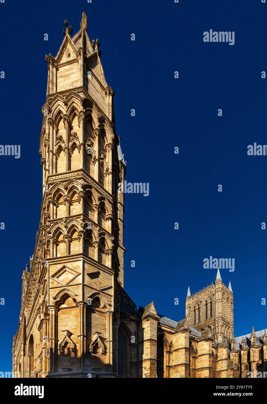 Lincoln, a city in the East Midlands, known for the medieval Lincoln ...