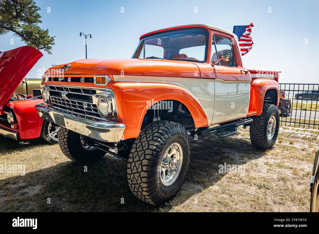 Gulfport, MS - October 03, 2023: High perspective front corner view of ...