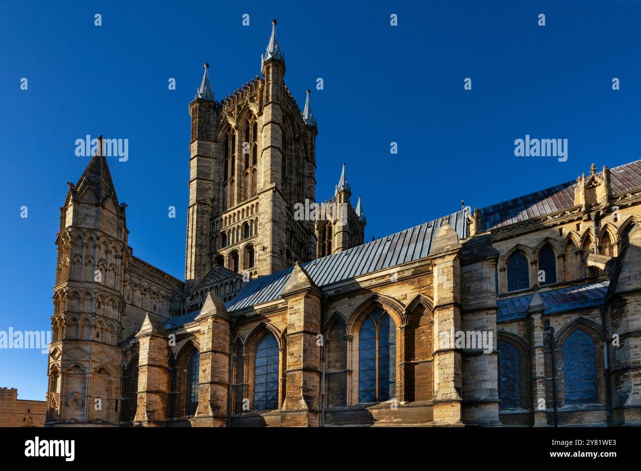 Lincoln, a city in the East Midlands, known for the medieval Lincoln ...