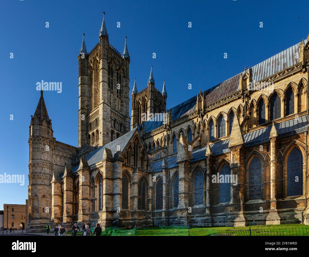 Lincoln, a city in the East Midlands, known for the medieval Lincoln ...