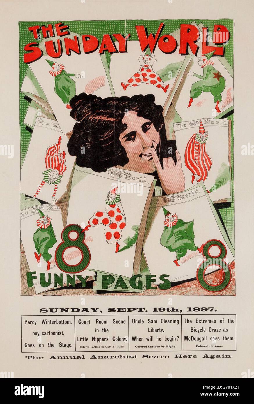 Sunday comics hi-res stock photography and images - Alamy