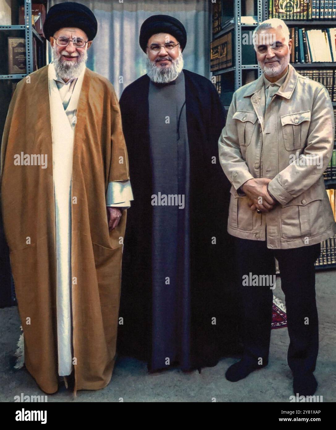 Hassan nasrallah and ali khamenei hi-res stock photography and images - Alamy