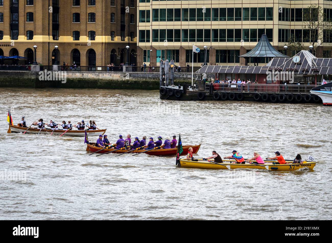 Great river race 2024 hi-res stock photography and images - Alamy