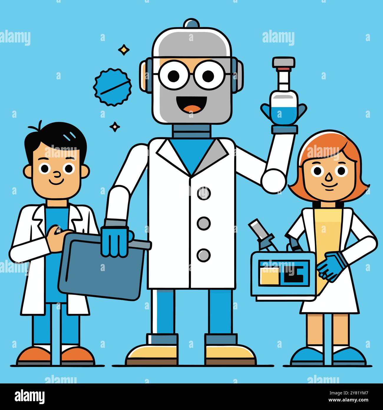 Lab coats poster hi-res stock photography and images - Alamy