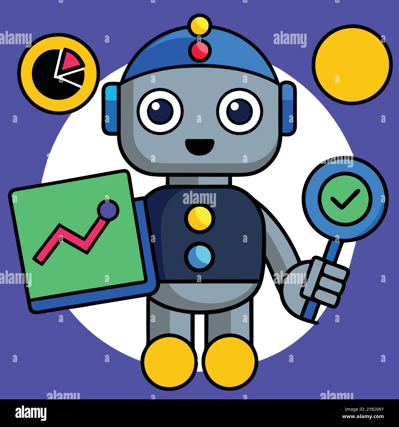 Ai driven data analytics Stock Vector Images - Alamy