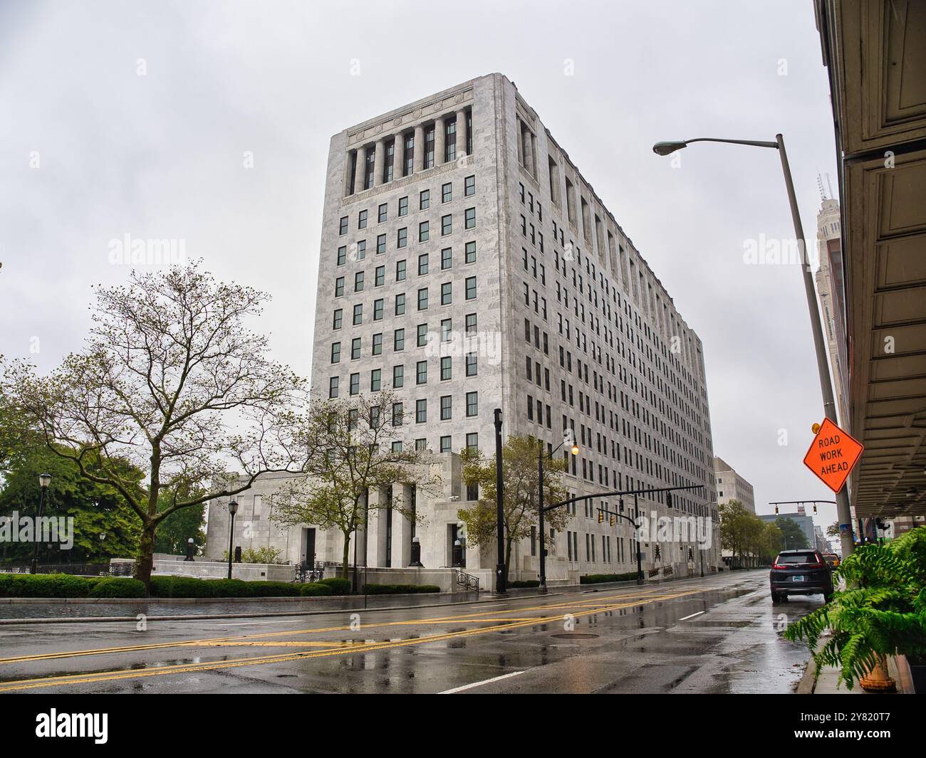 The Thomas J. Moyer Ohio Judicial Center in downtown Columbus Ohio. The ...