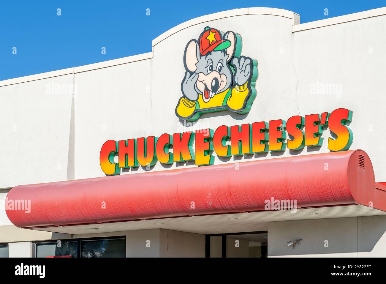 Sign of Chuck E. Cheese’s in Toronto, Canada Stock Photo - Alamy