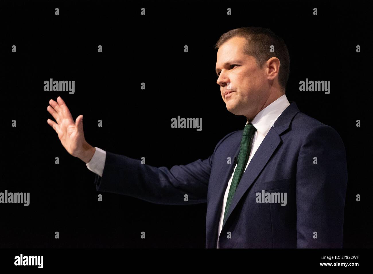 Robert Jenrick. Final leaders speeches Conservative conference ...