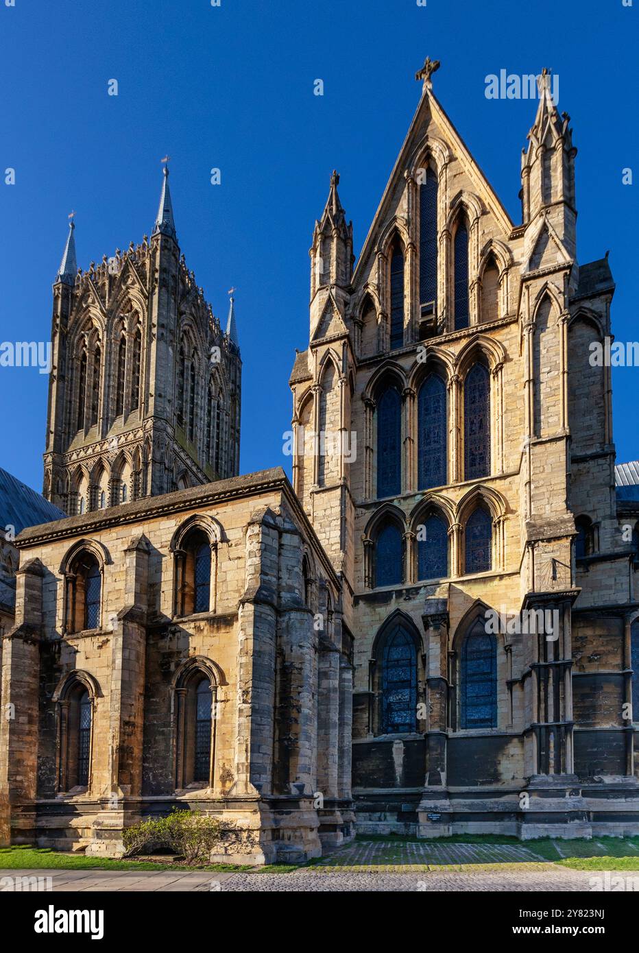 Lincoln, a city in the East Midlands, known for the medieval Lincoln ...